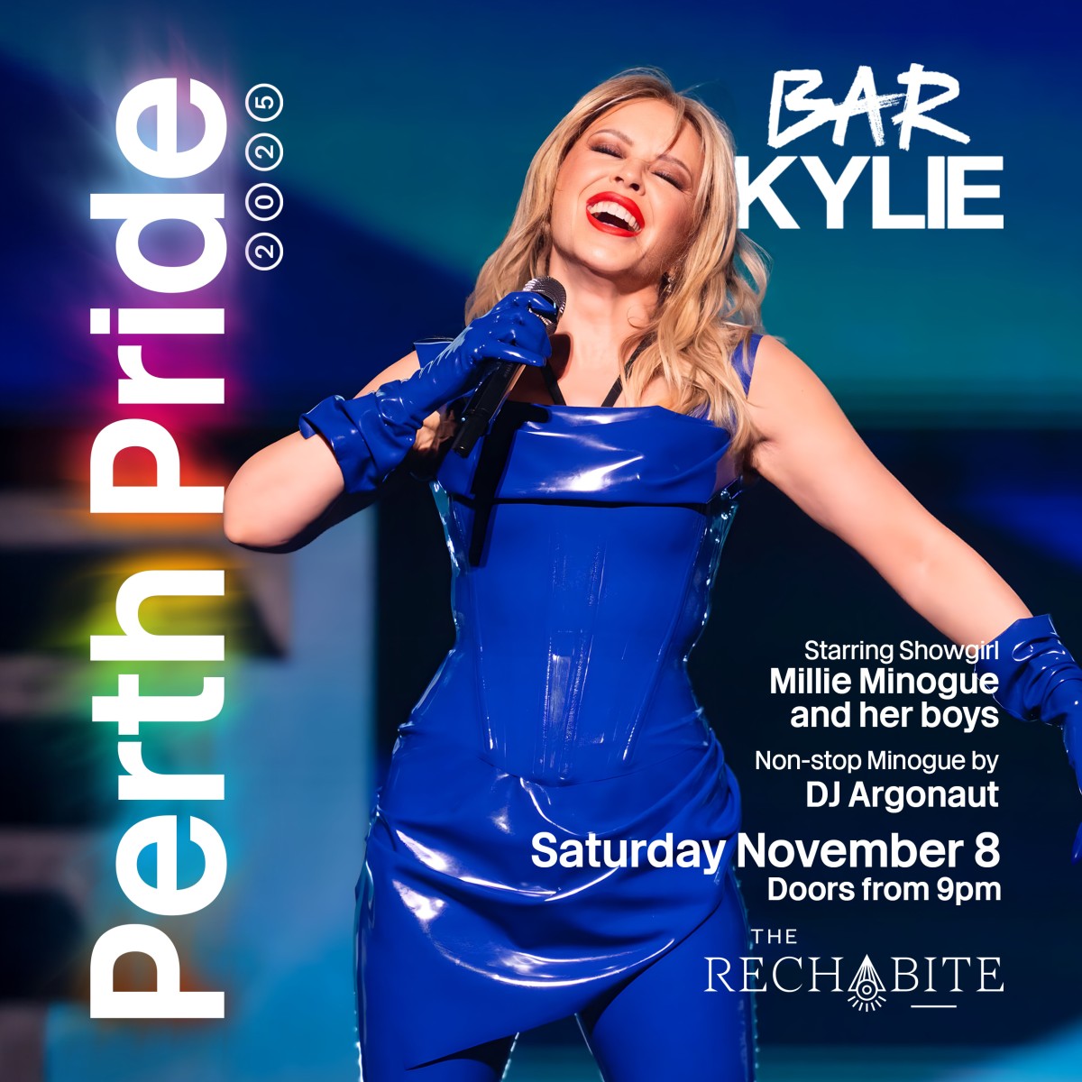 Bar Kylie Perth Pride 2025 — The Rechabite