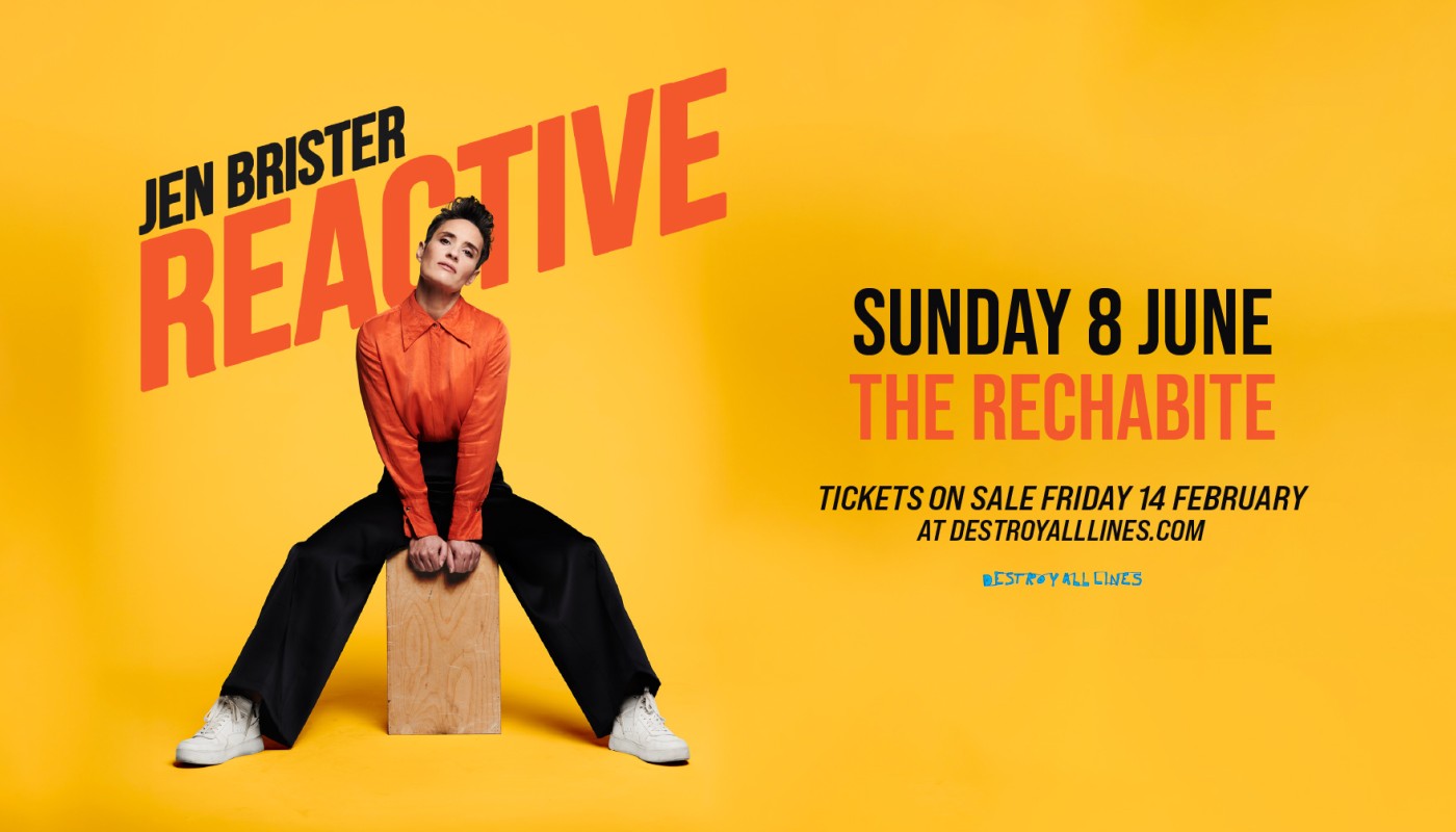 Jen Brister ' Reactive' Australian Tour — The Rechabite