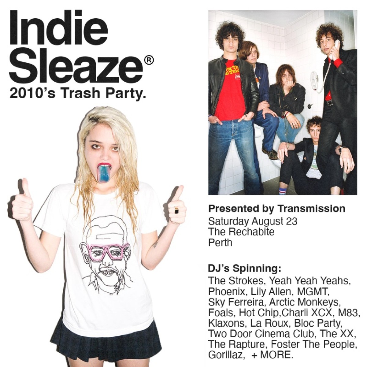 INDIE SLEAZE: Trash Party - Perth — The Rechabite