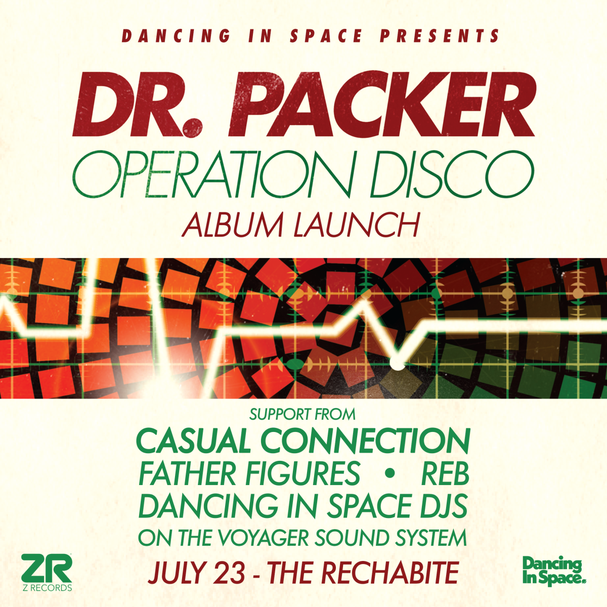 Dr Packer - Operation Disco album launch — The Rechabite