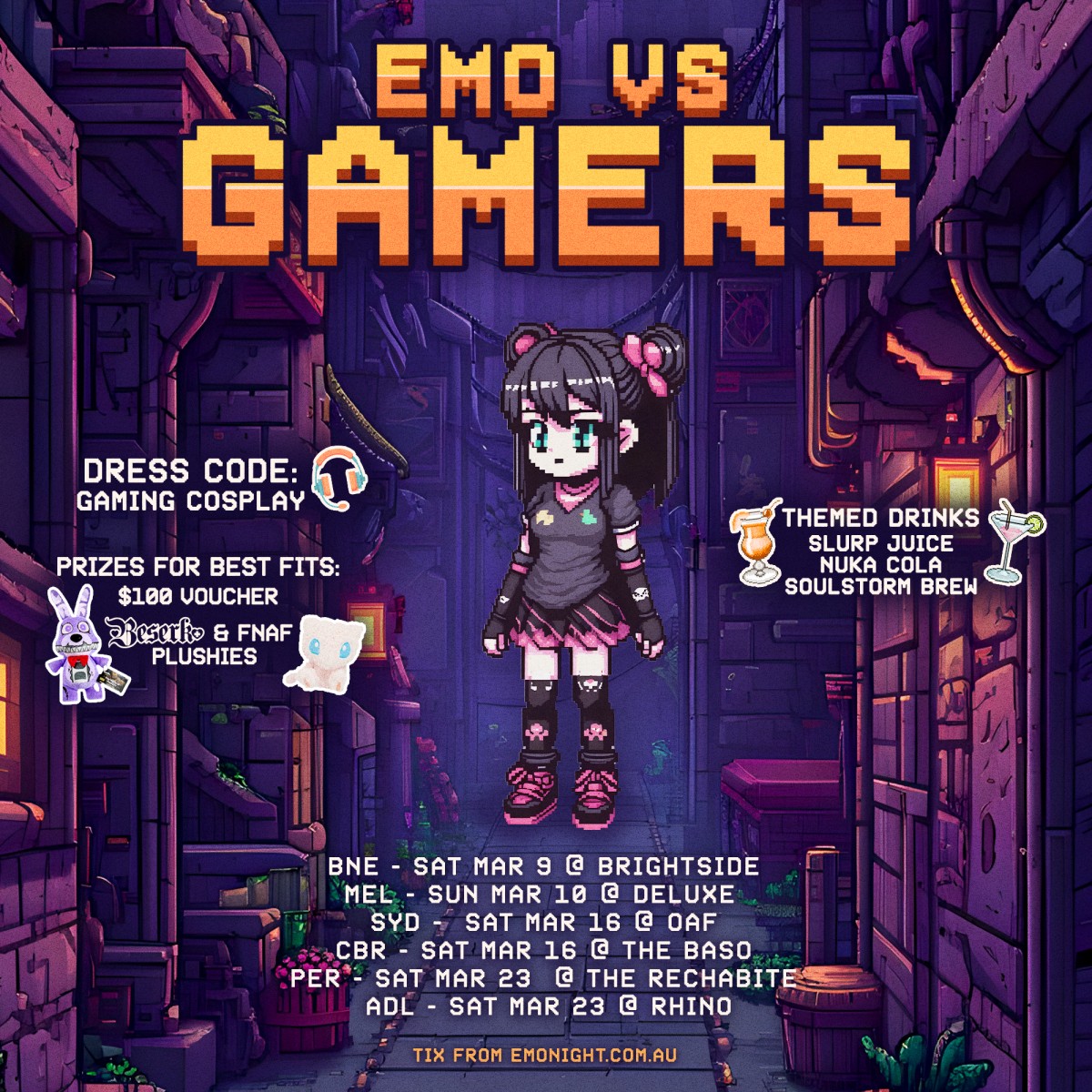 Emo vs. Gamers - Emo Night Perth — The Rechabite