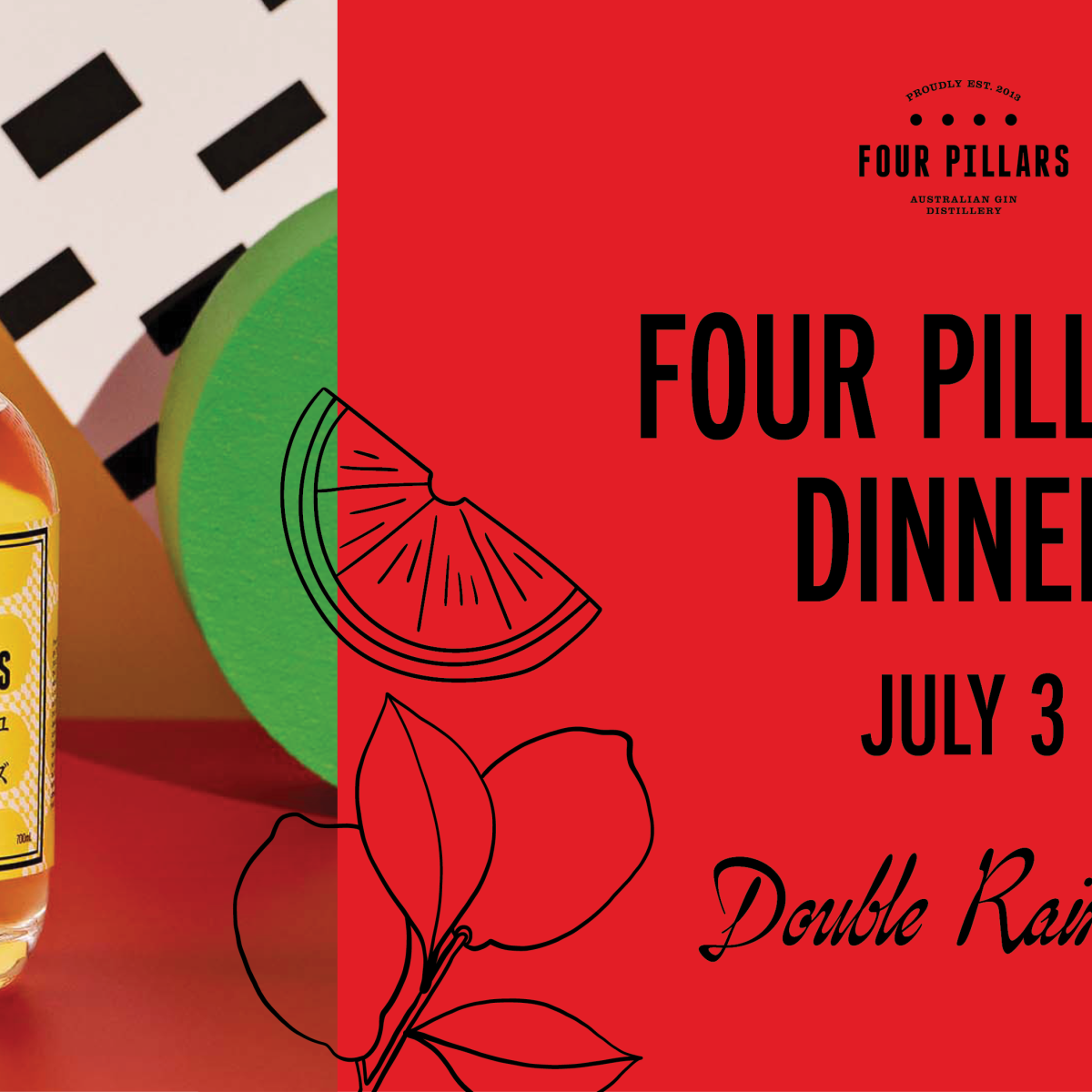 Four Pillars Dinner at Double Rainbow — The Rechabite