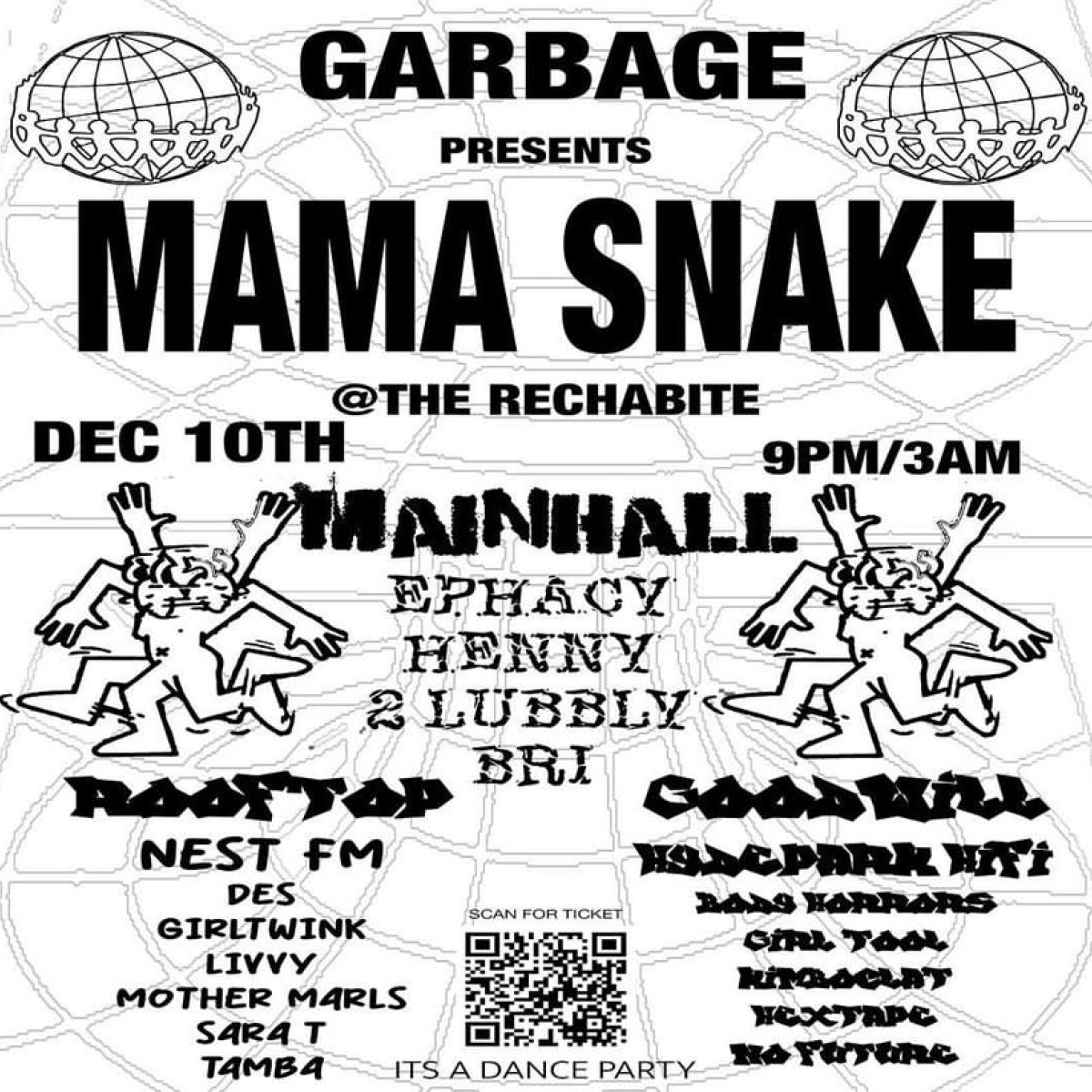 Garbage TV presents MAMA SNAKE — The Rechabite