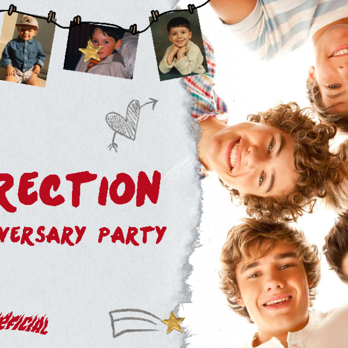 One Direction 13 Year Anniversary Party — The Rechabite