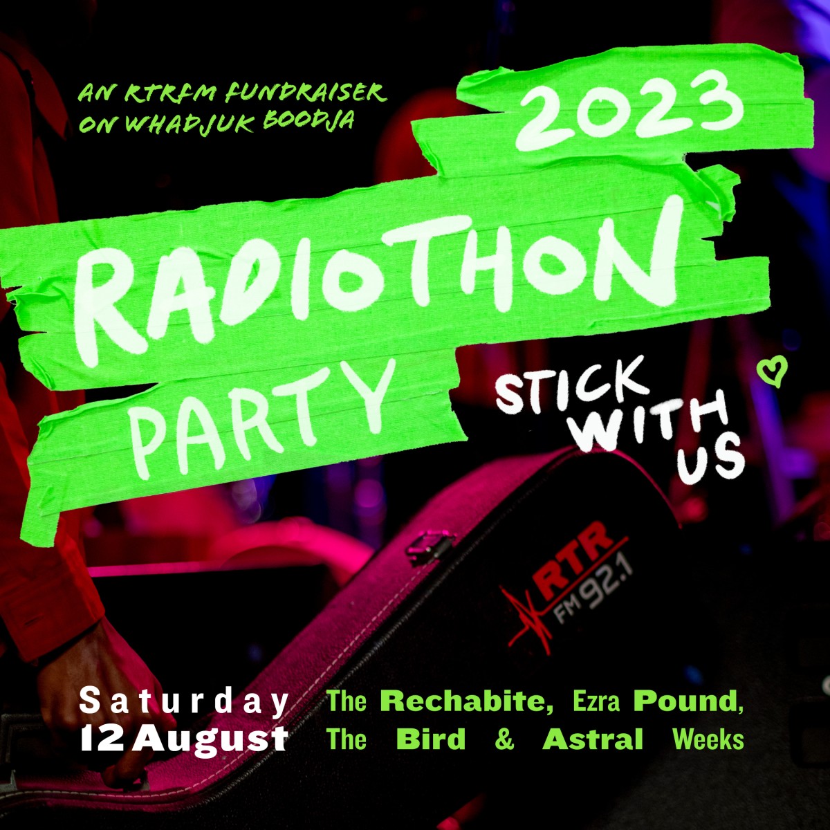 RTRFM's Radiothon Party 2023 — The Rechabite