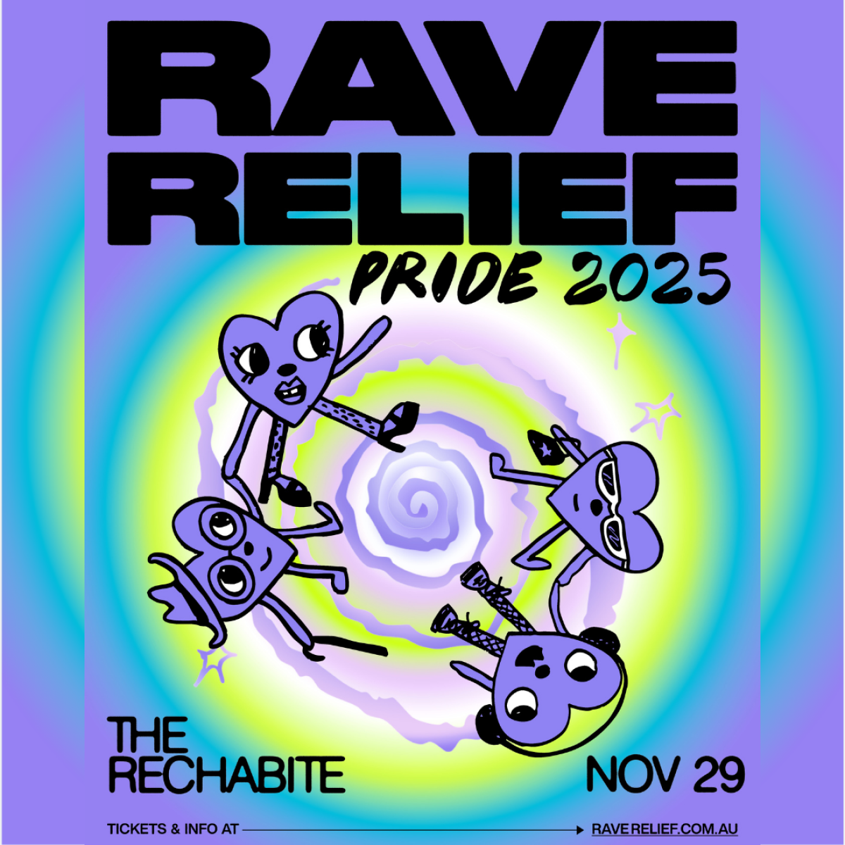 RAVE RELIEF - PRIDE 2025 — The Rechabite