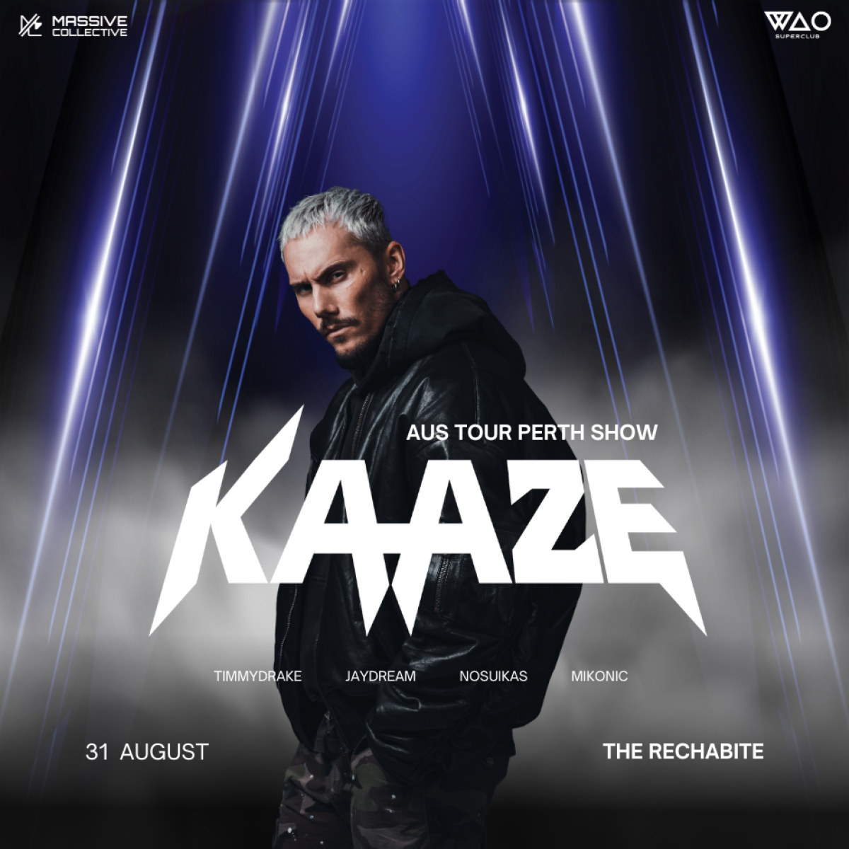 KAAZE AUS TOUR PERTH SHOW — The Rechabite