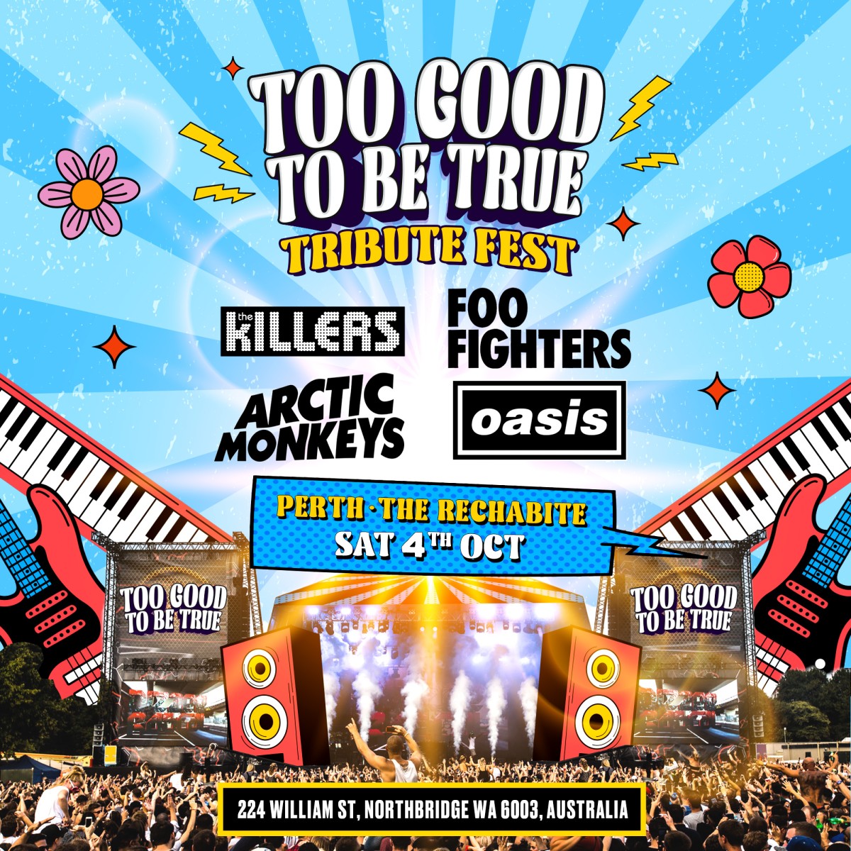 Too Good To Be True Tribute Fest — The Rechabite