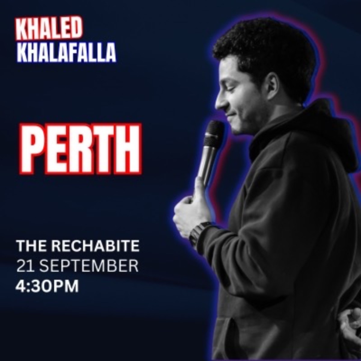 Khaled Khalafalla - NEW SHOW ADDED — The Rechabite
